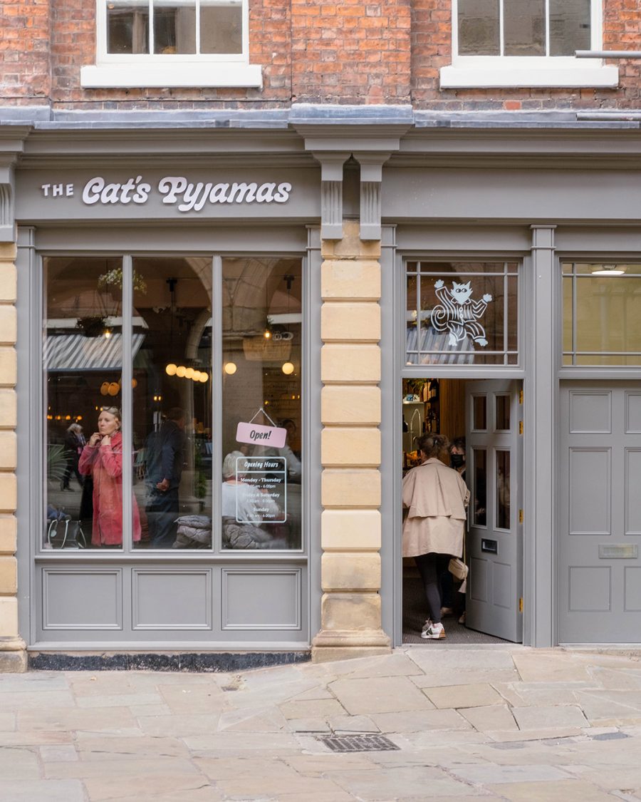The Cat's Pyjamas – now serving our coffee in Shrewsbury